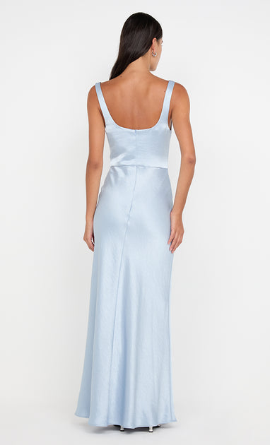 Austen Cowl Neck Maxi Dress in Dusty Blue - BEC + BRIDGE – BEC + BRIDGE US