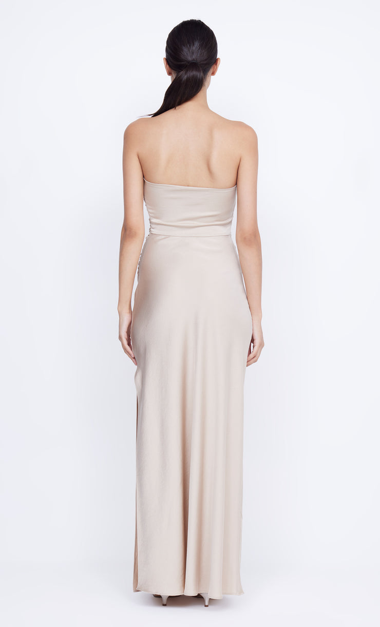 ETERNITY STRAPLESS MAXI - SAND – BEC + BRIDGE US
