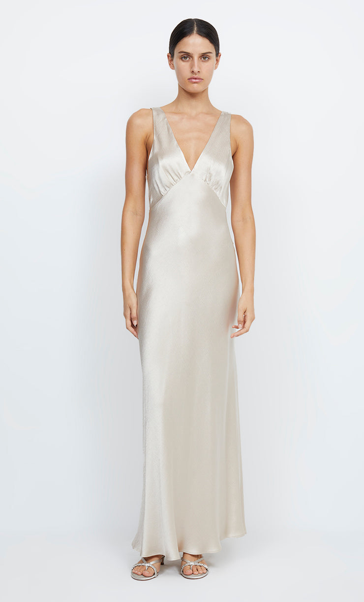 MOON DANCE VERONA DRESS - SAND – BEC + BRIDGE US